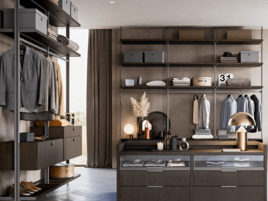 Wardrobe Systems | Contemporary Bedroom Furniture | Scossa